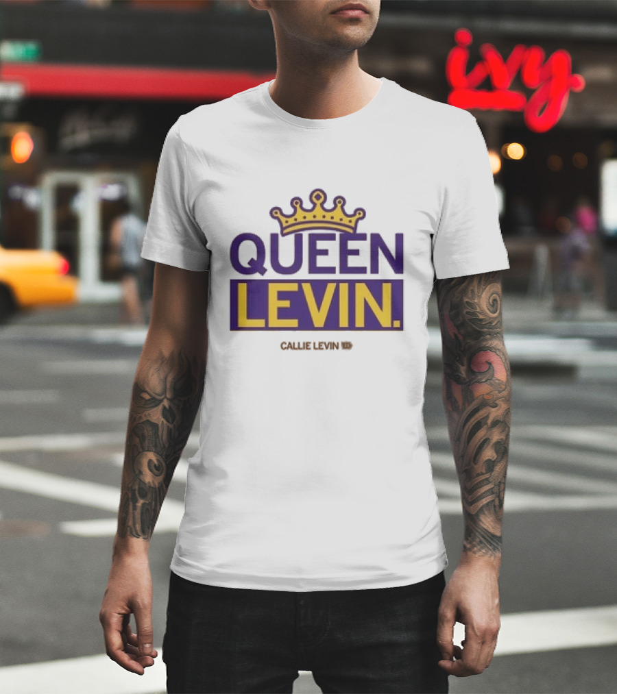 Queen Callie Levin Iowa Hawkeyes Crown T-Shirt