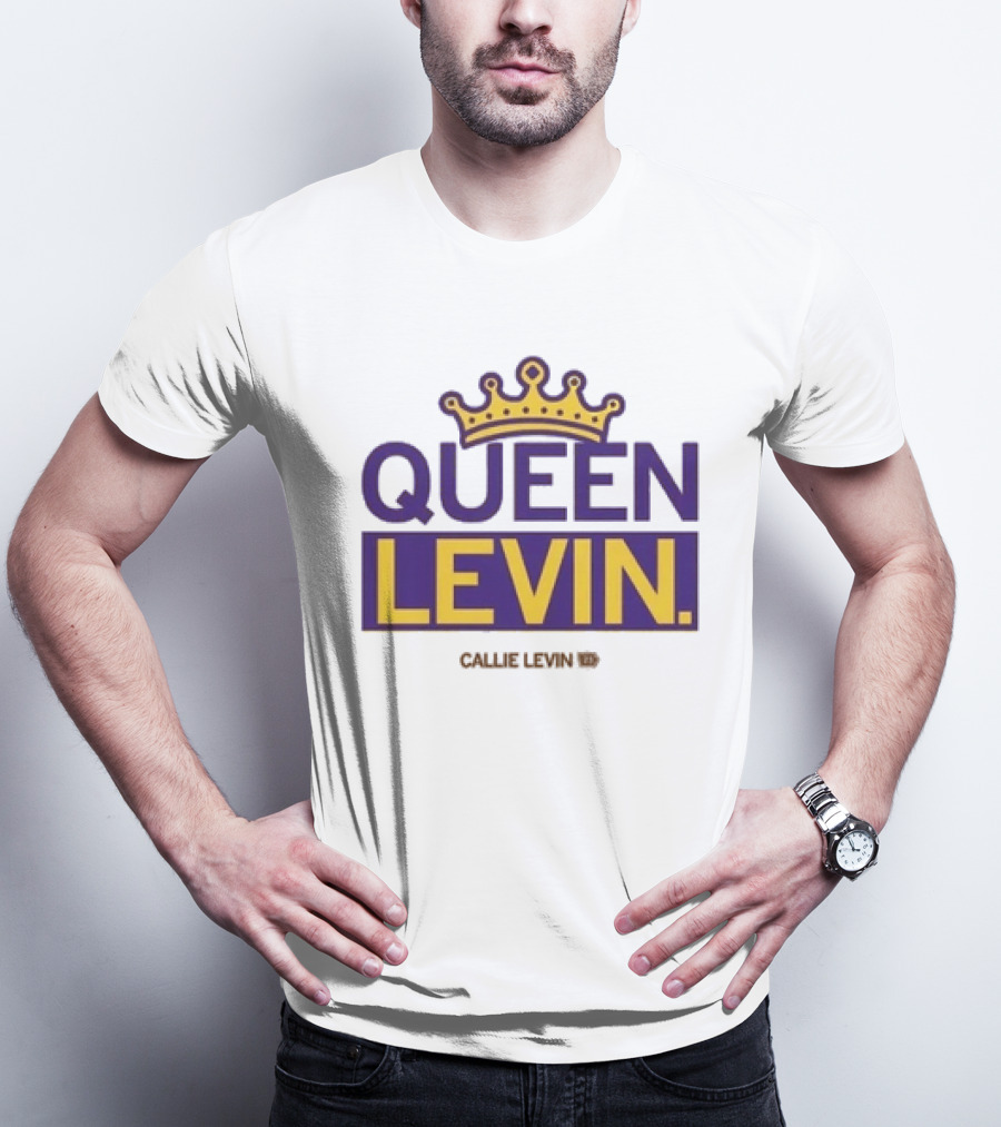 Queen Callie Levin Iowa Hawkeyes Crown T-Shirt