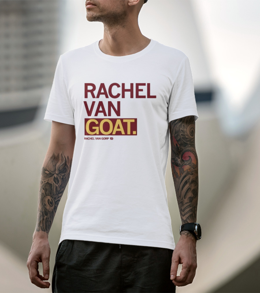 Rachel Van Gorp GOAT Iowa State Cyclones Sports Legend T-Shirt