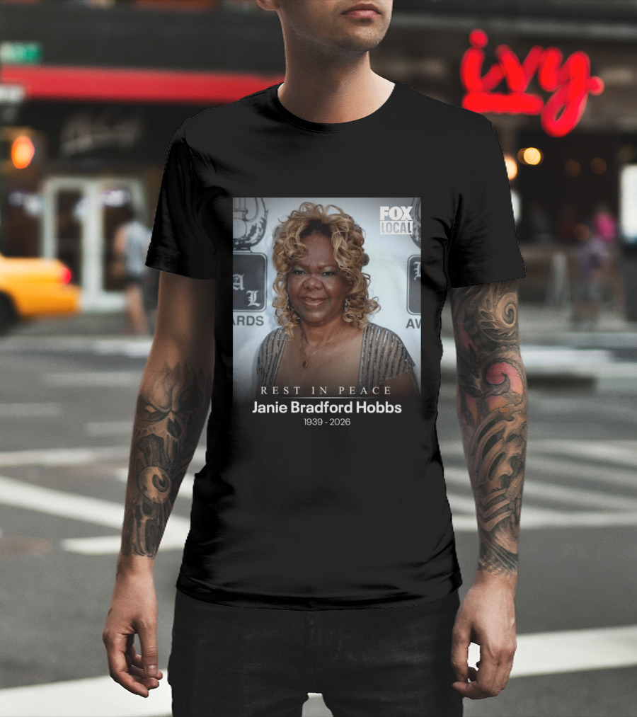 Rest In Peace Janie Bradford Hobbs 1939 2026 T-Shirt