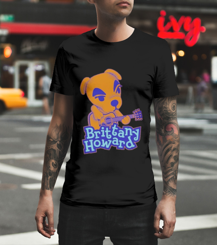 Brittany Howard Bless My Heart Bless My Soul Guitar Playing Dog T-Shirt