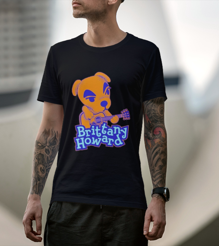 Brittany Howard Bless My Heart Bless My Soul Guitar Playing Dog T-Shirt