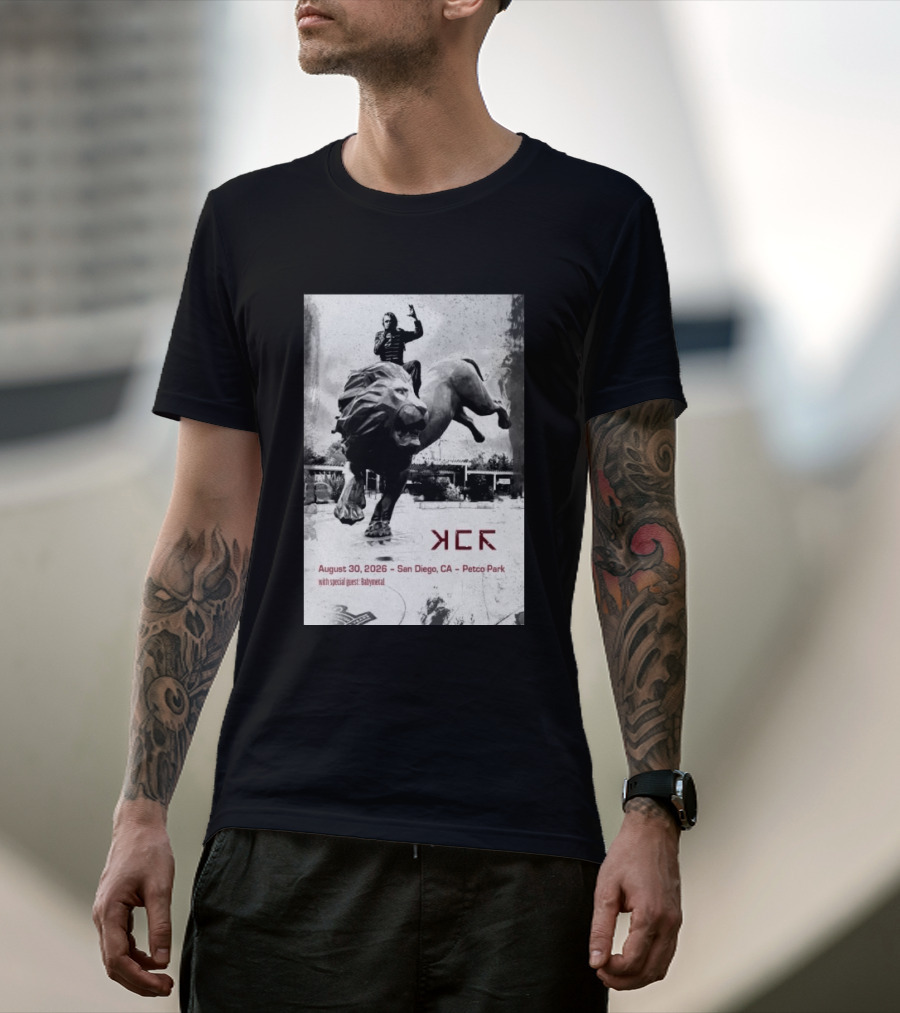 My Chemical Romance August 30 2026 San Diego Petco Park Special Guest Babymetal T-Shirt