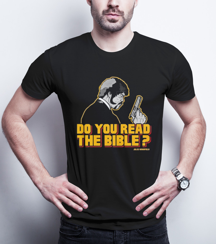 Jules Winnfield Do You Read The Bible Pulp Fiction T-Shirt