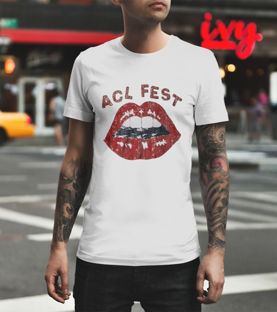ACL Austin City Limits Fest 2026 Imogene X Willie Lips Lineup T-Shirt