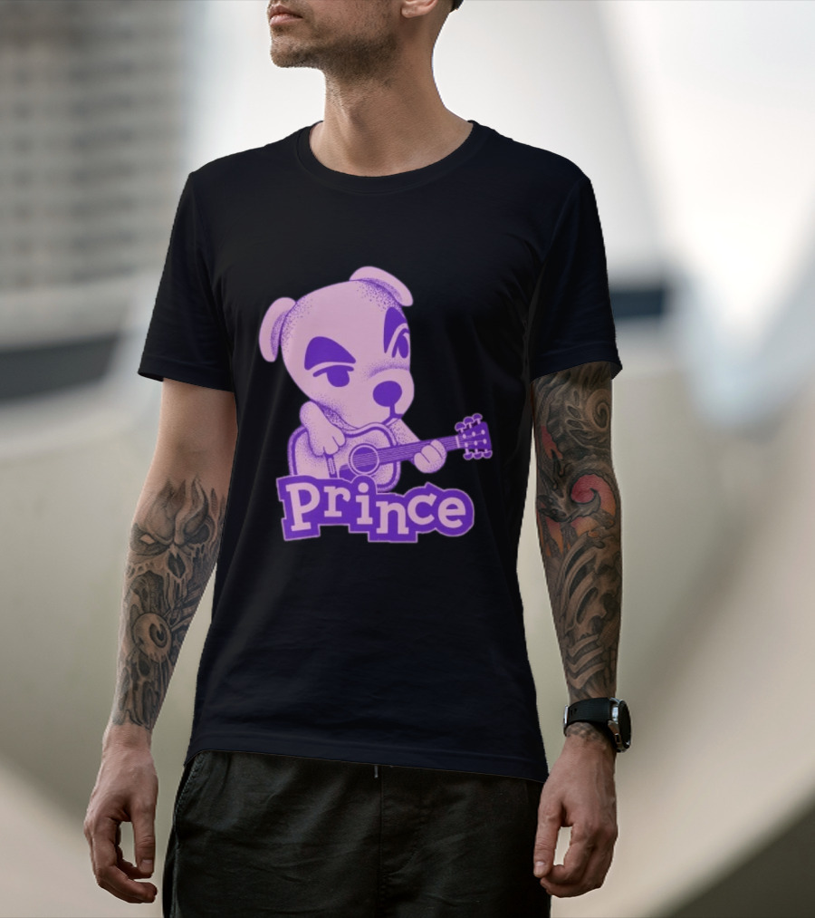 KK Slider Prince Life Is Just A Party And Parties Aren't Meant To Last Purple Guitar T-Shirt