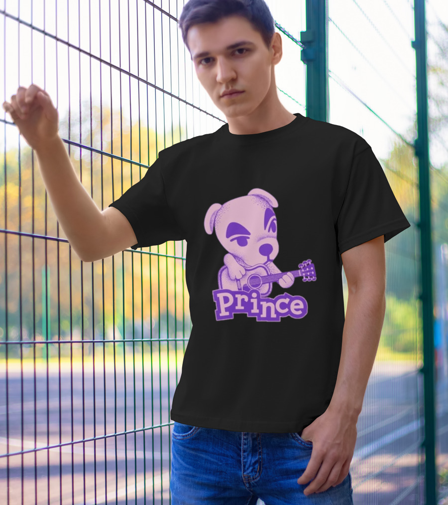 KK Slider Prince Life Is Just A Party And Parties Aren't Meant To Last Purple Guitar T-Shirt