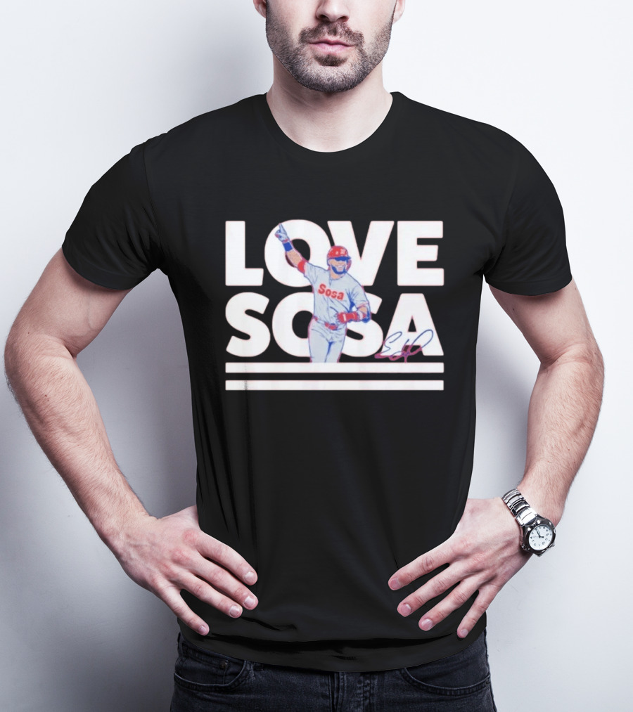 Love Sosa Edmundo Philadelphia Phillies Signature Celebration T-Shirt