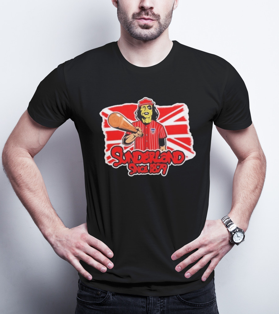 Sunderland Since 1879 Warrior Football Soccer Union Jack T-Shirt