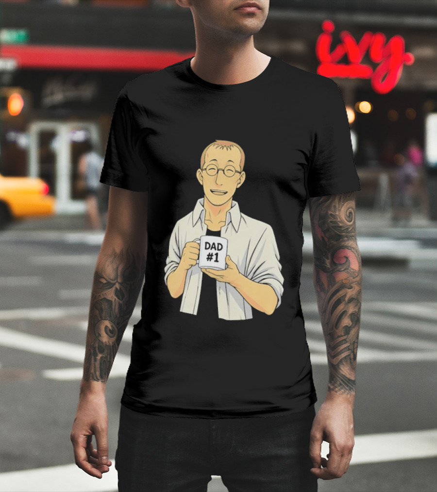 Fatherhood Number 1 Dad T-Shirt