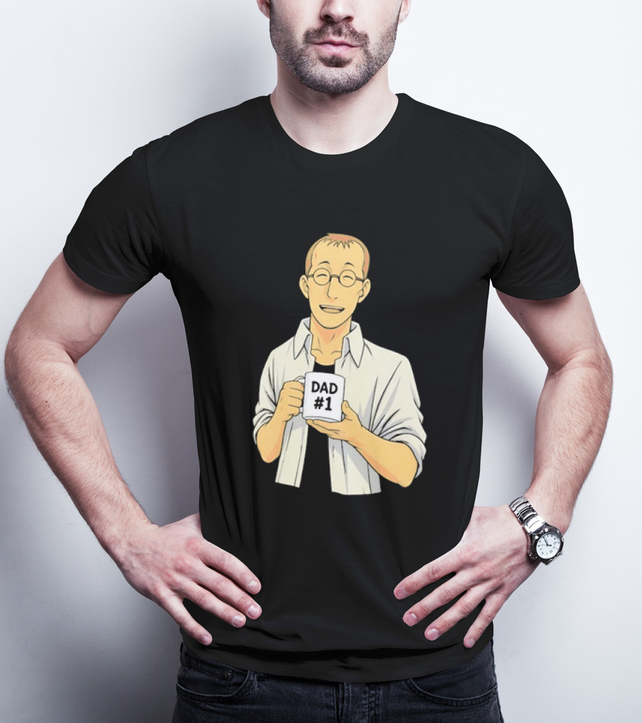 Fatherhood Number 1 Dad T-Shirt