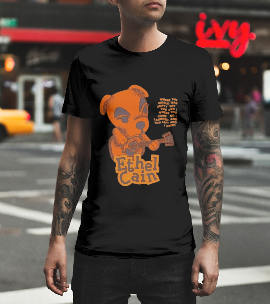 Ethel Cain K.K. Slider Inspired Graphic With Guitar T-Shirt