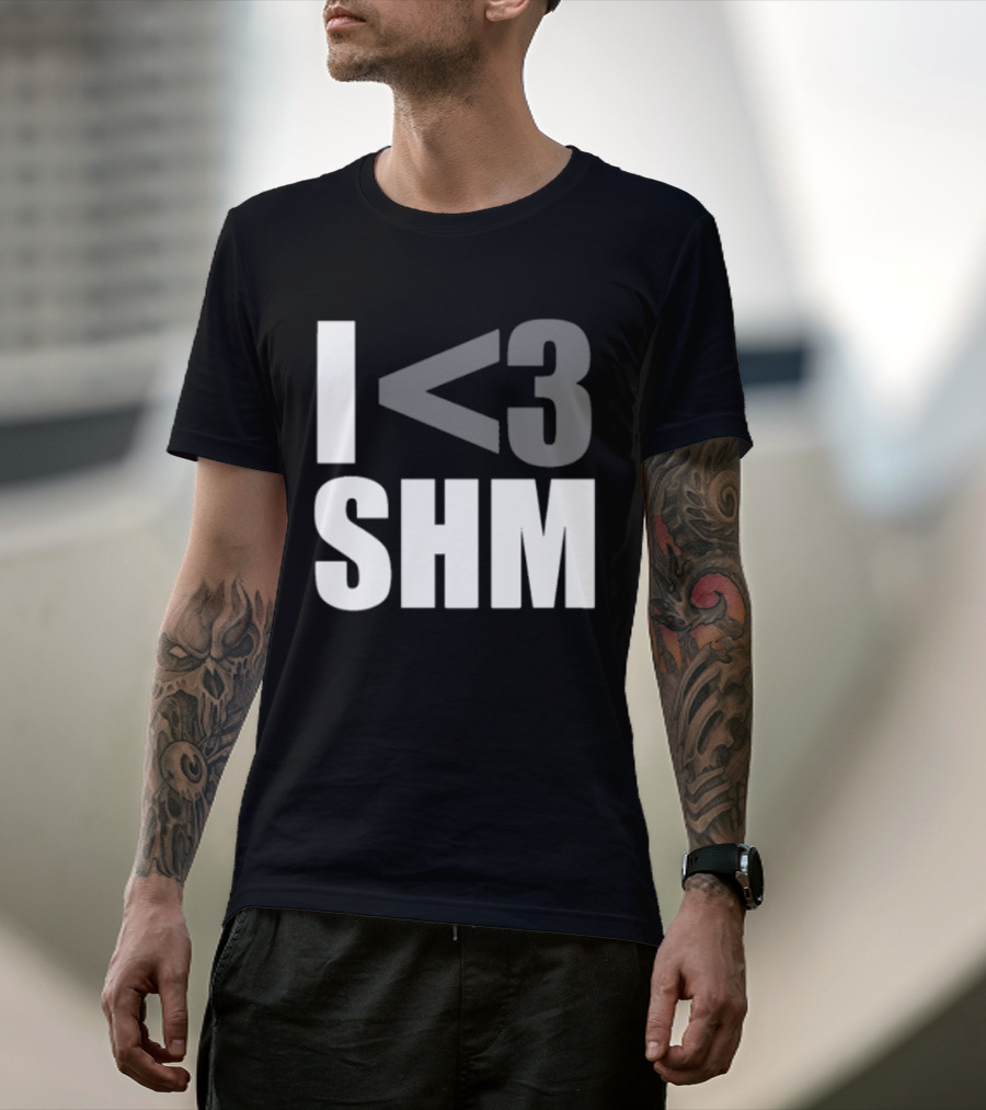 I Love Swedish House Mafia SHM Enthusiast Black T-Shirt