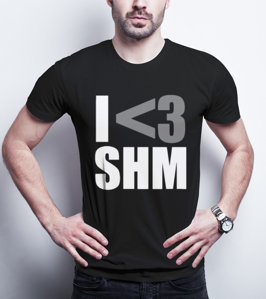 I Love Swedish House Mafia SHM Enthusiast Black T-Shirt