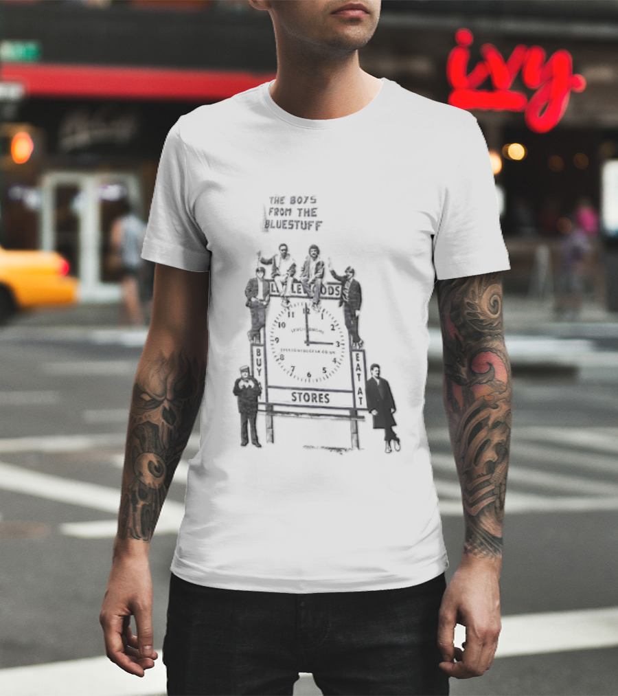Everton FC Bernard Hill Yosser Hughes The Boys From Blue Stuff Men On 1985 T-Shirt