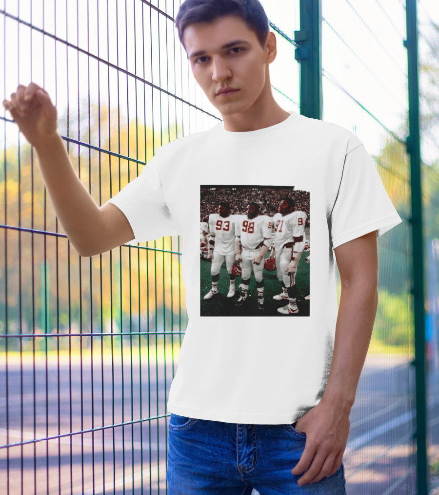 Oklahoma Sooners Football Players 93 98 91 On Field Sports Team Fan Gear T-Shirt