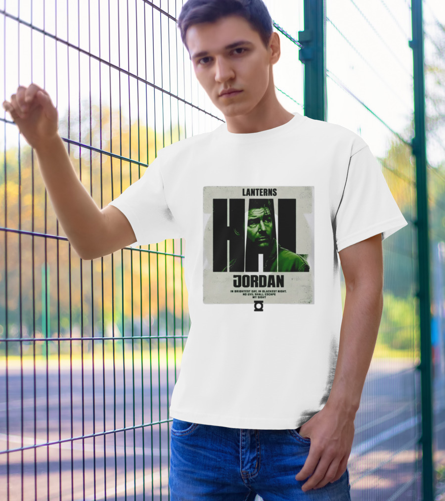 Hal Jordan Lanterns In Brightest Day In Blackest Night No Evil Shall Escape My Sight T-Shirt