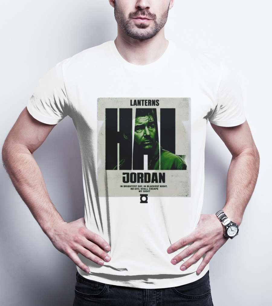 Hal Jordan Lanterns In Brightest Day In Blackest Night No Evil Shall Escape My Sight T-Shirt