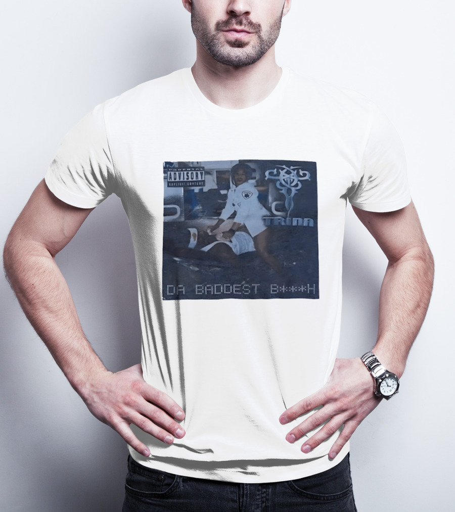 Trina Da Baddest B***h Parental Advisory Explicit Content T-Shirt