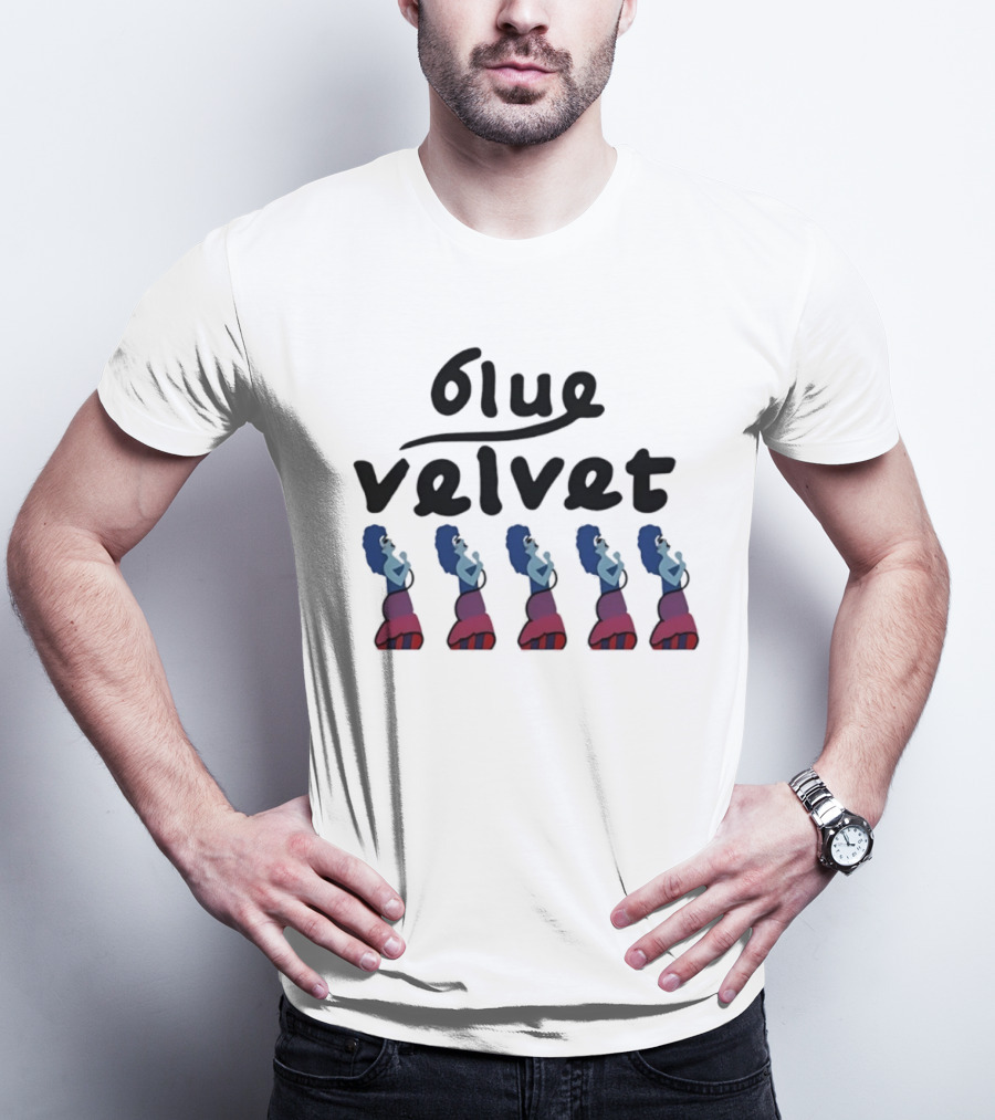 Blue Velvet Indie Film David Lynch Singer Five Times T-Shirt