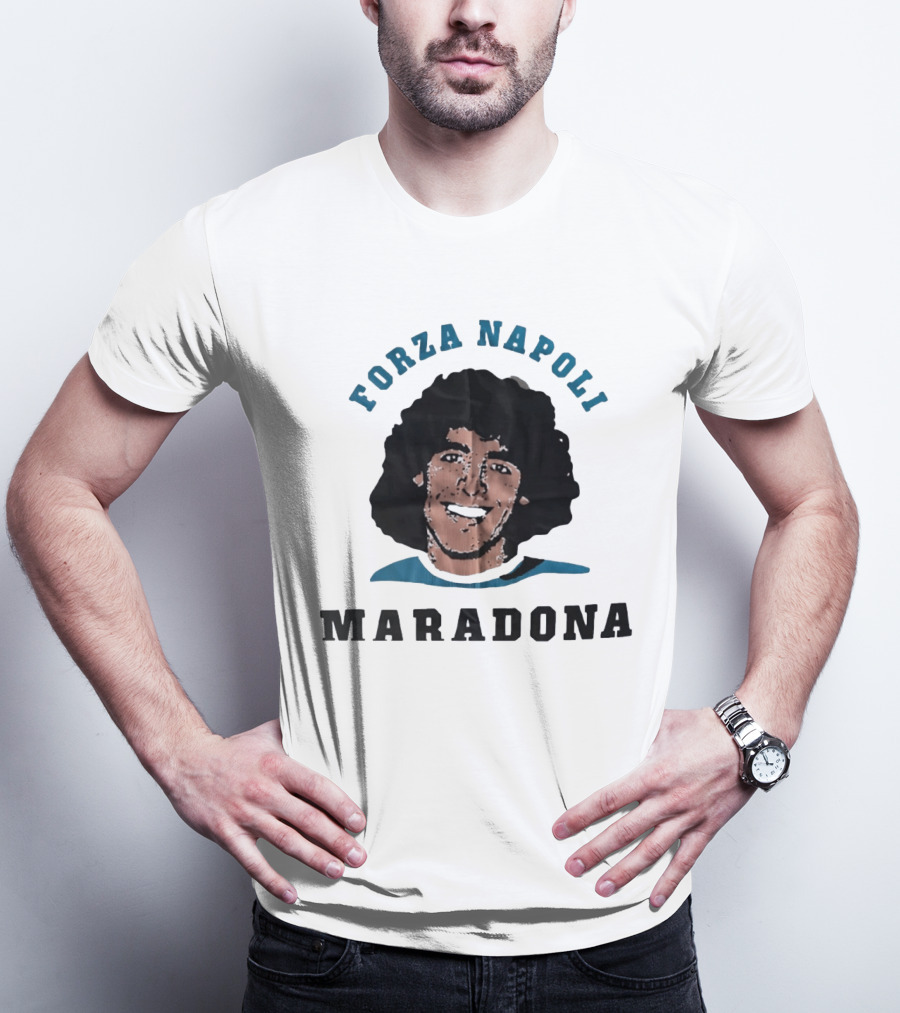 Forza Napoli Maradona Football Legend T-Shirt