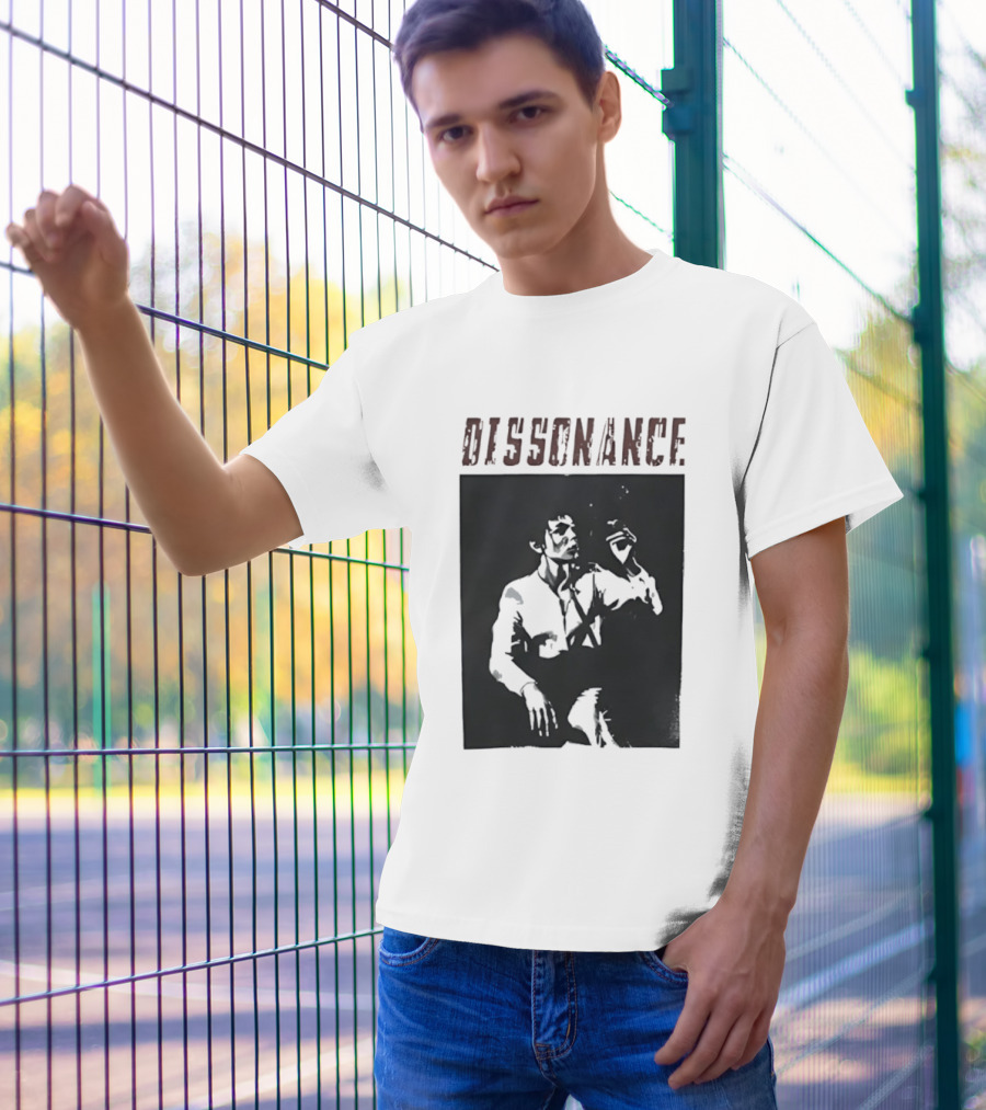 Dissonance Bruce Lee Distressed T-Shirt