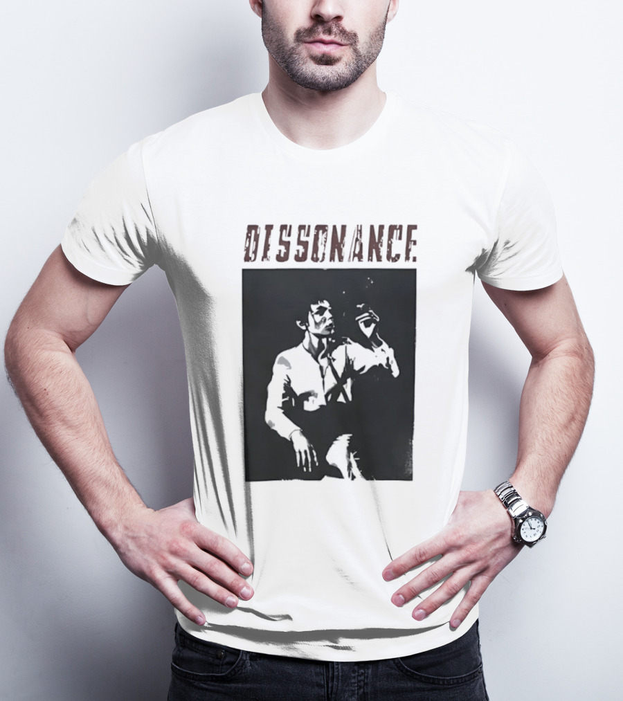 Dissonance Bruce Lee Distressed T-Shirt