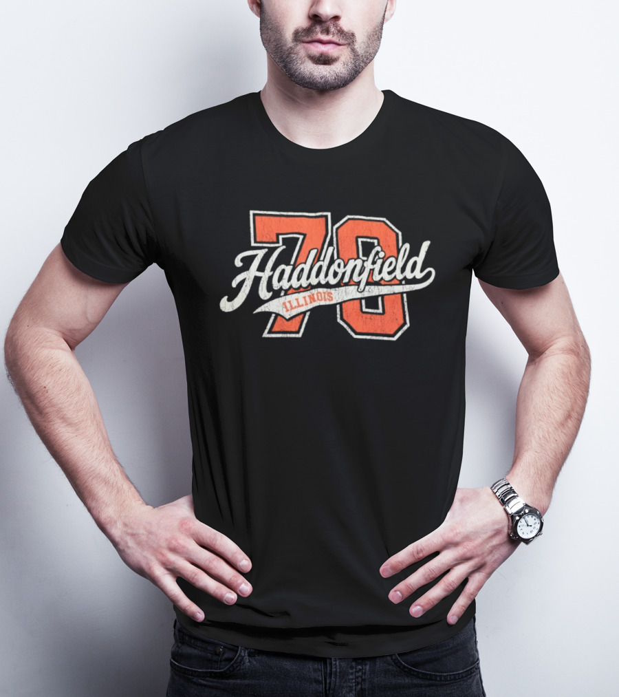 Distressed Haddonfield Illinois 78 T-Shirt