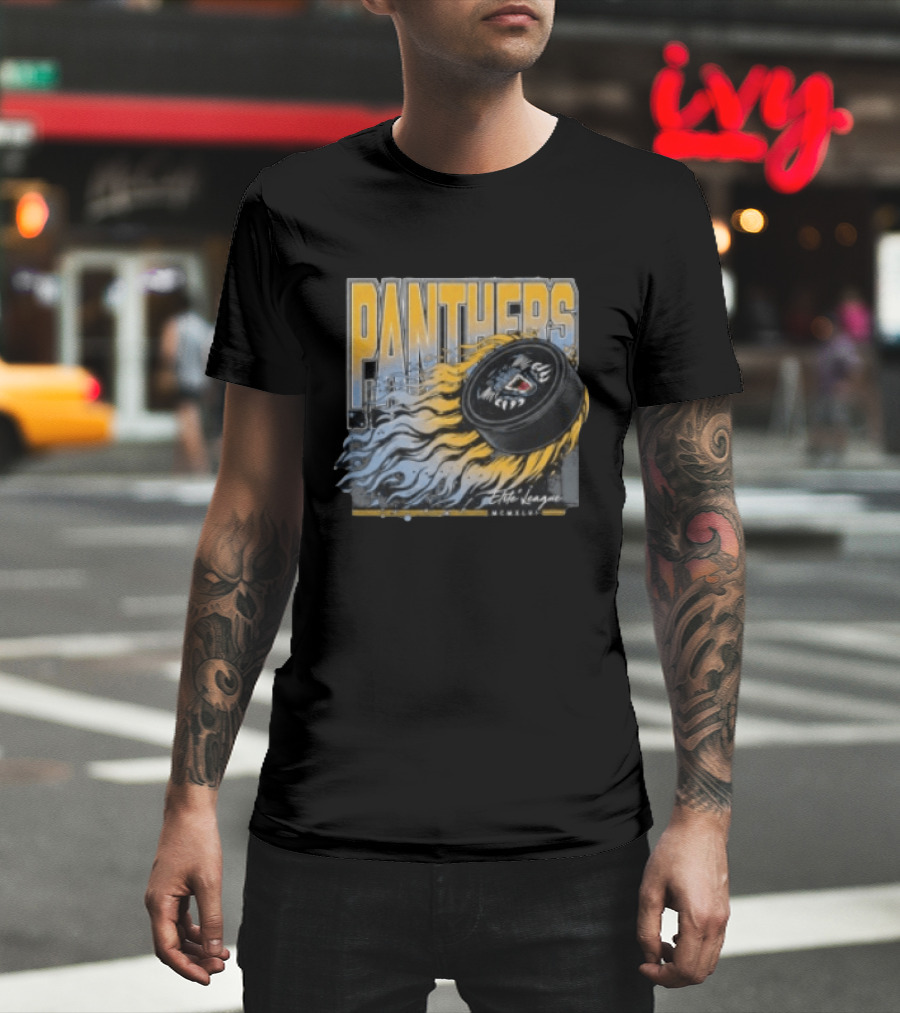 Panthers Store 26 27 Puck Elite League T-Shirt