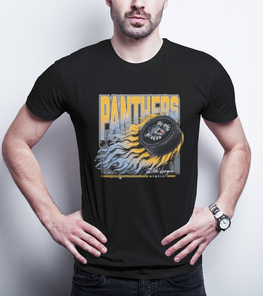 Panthers Store 26 27 Puck Elite League T-Shirt
