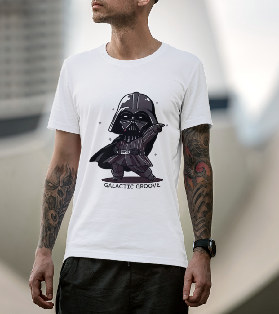 Star Wars Darth Vader Galactic Groove Chibi T-Shirt
