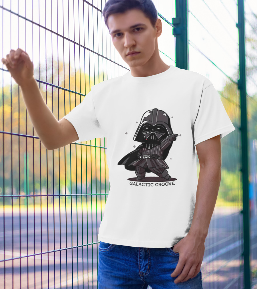 Star Wars Darth Vader Galactic Groove Chibi T-Shirt