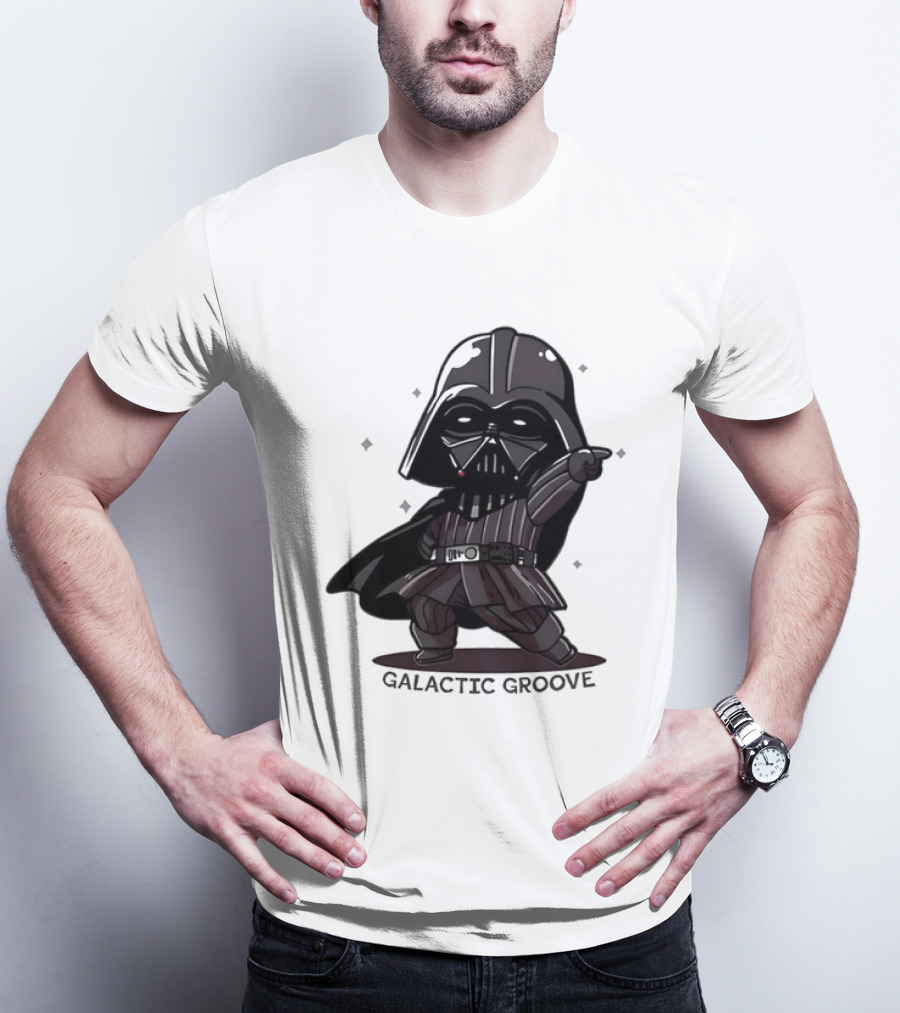 Star Wars Darth Vader Galactic Groove Chibi T-Shirt