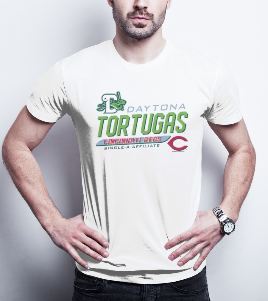 Daytona Tortugas Cincinnati Reds Single A Affiliate T-Shirt