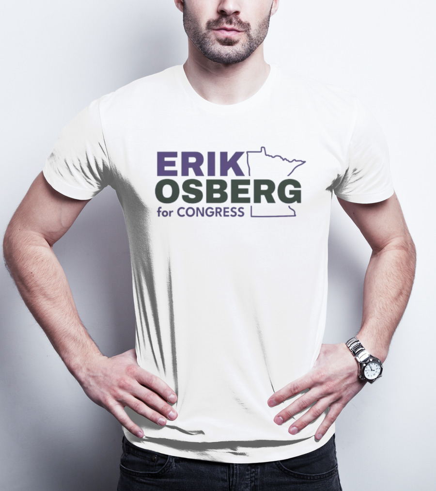 Erik Osberg For Congress 2026 Minnesota Campaign T-Shirt