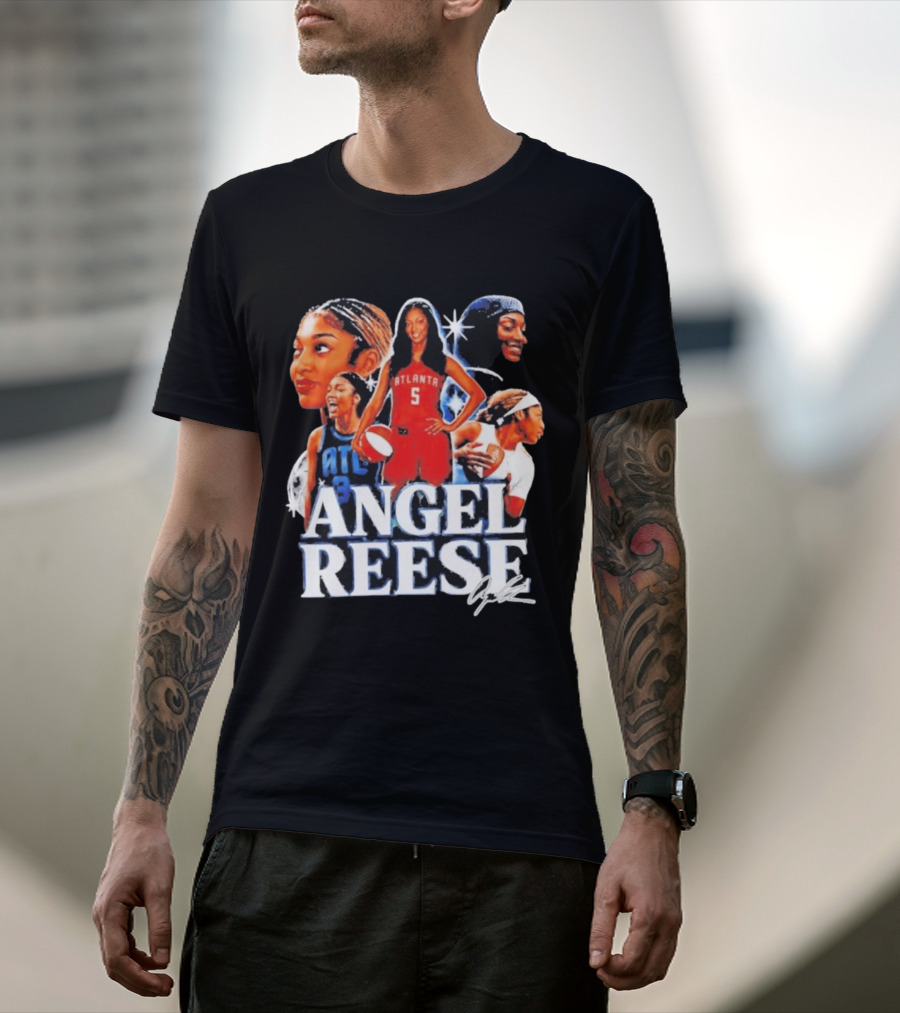 Angel Reese ATL 5 Atlanta Basketball Bootleg T-Shirt