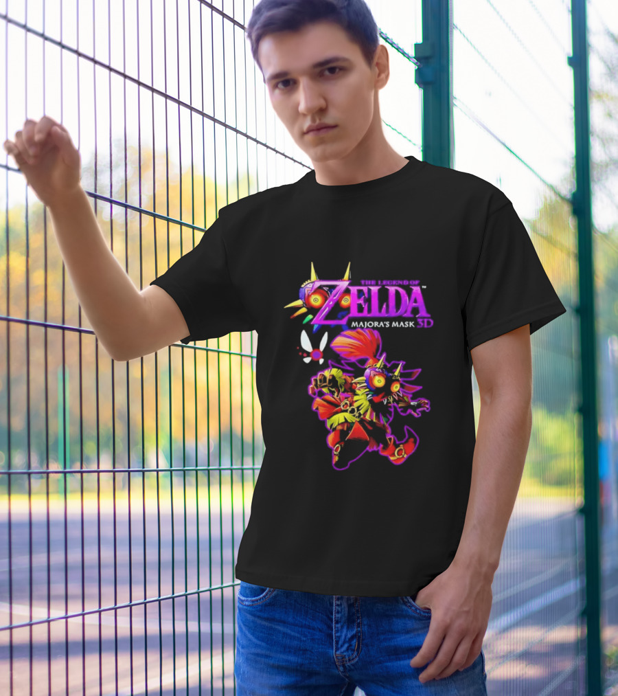 The Legend Of Zelda Majora's Mask 3D Skull Kid T-Shirt