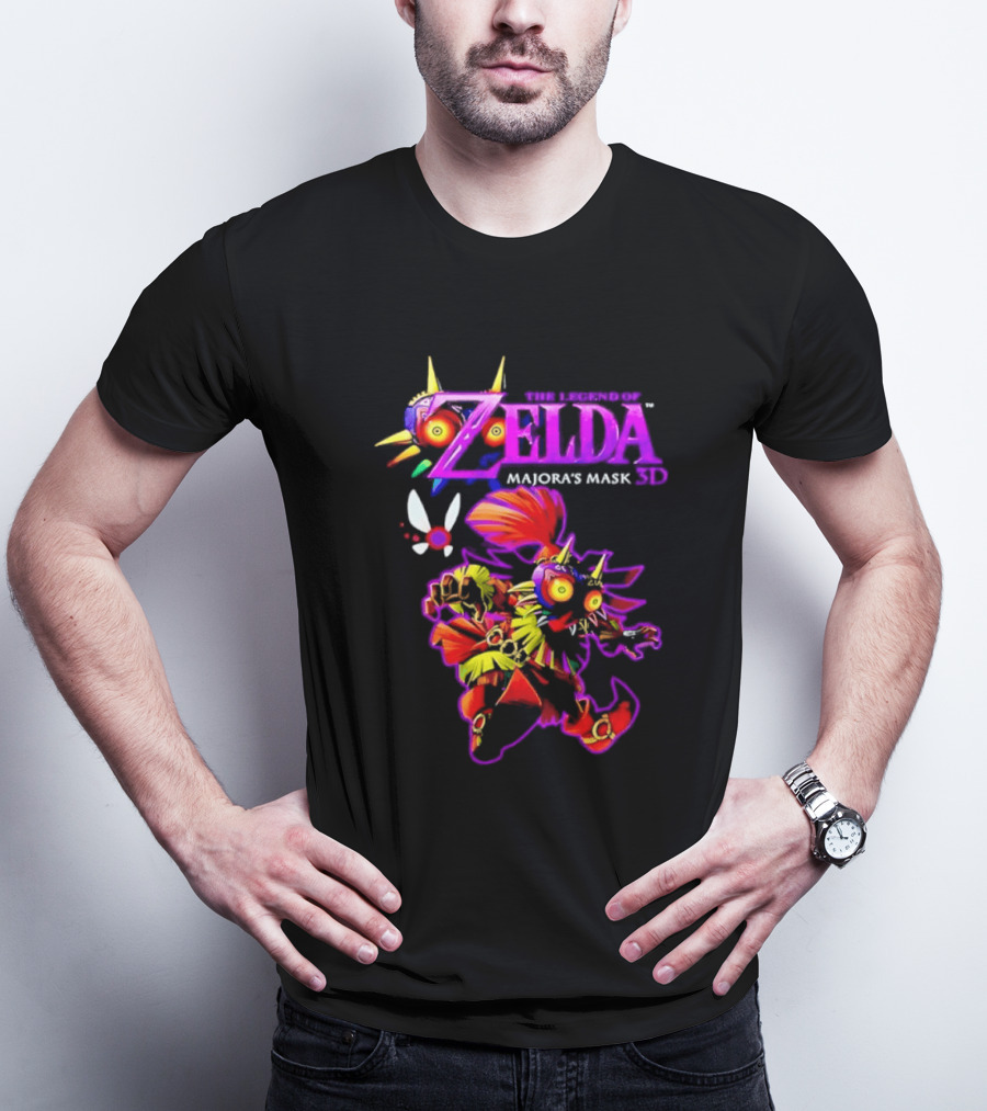 The Legend Of Zelda Majora's Mask 3D Skull Kid T-Shirt