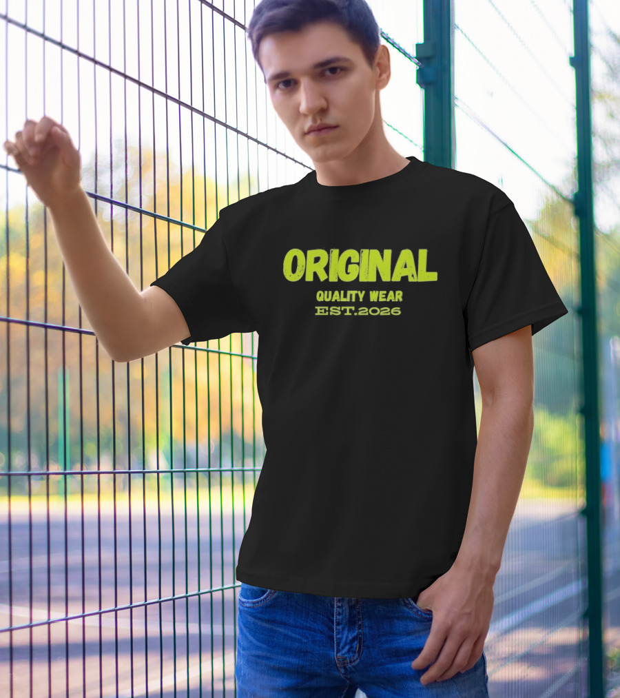 Original Quality Wear Established 2026 T-Shirt