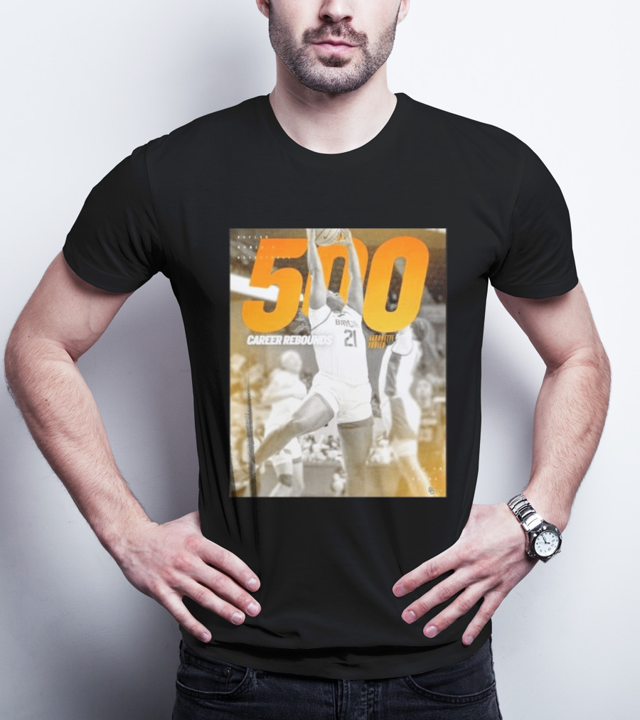 Baylor Bears Aaronette Vonleh 500 Career Rebounds T-Shirt