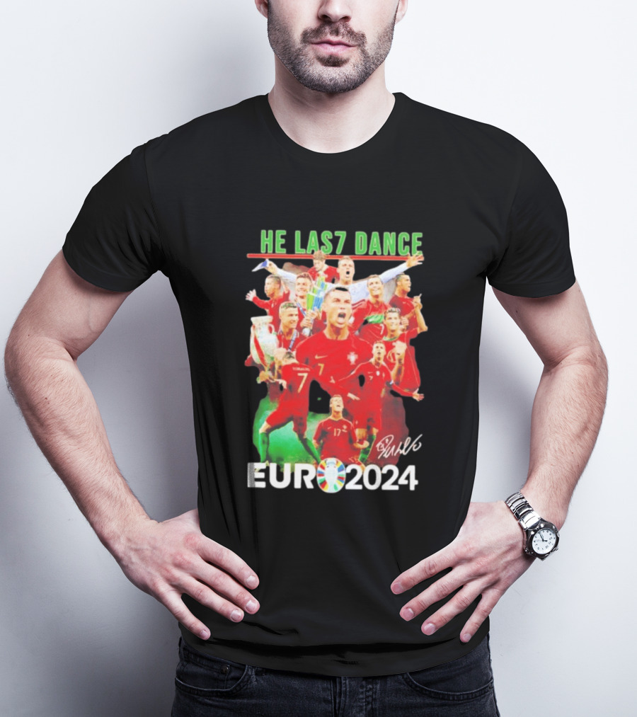 Cristiano Ronaldo He Las7 Dance Euro 2024 T-Shirt