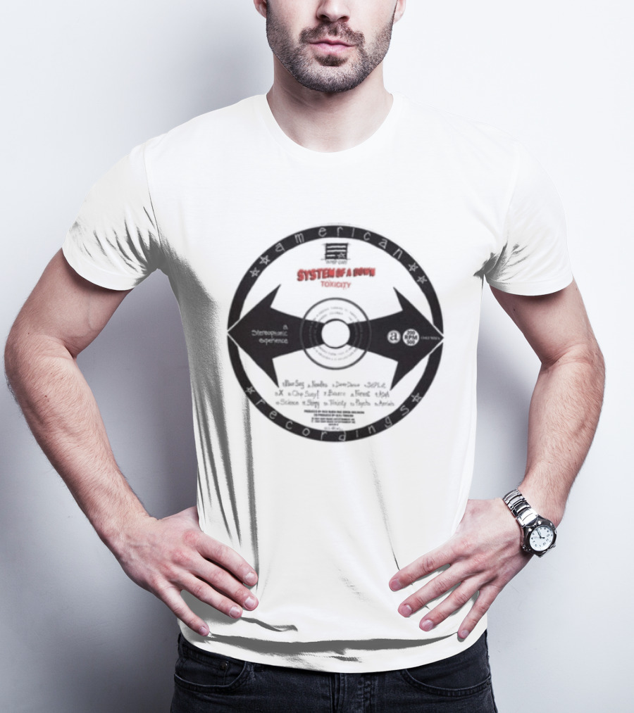 System Of A Down Toxicity Album Steal This Album CD T-Shirt