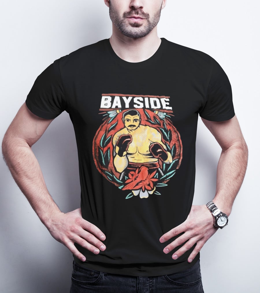 Bayside Boxer Tattoo Alternative Rock T-Shirt