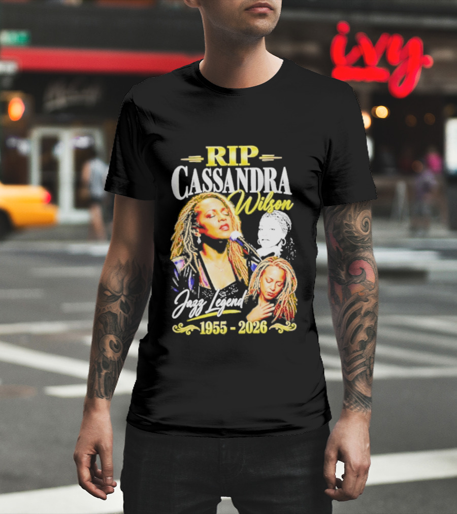 RIP Cassandra Wilson Jazz Legend 1955 2026 T-Shirt