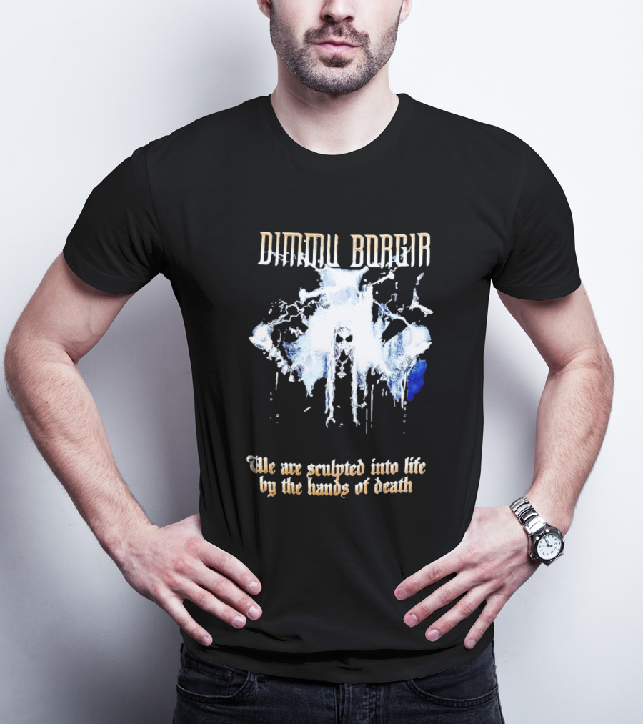 Dimmu Borgir We Are Sculpted Into Life By The Hands Of Death Mystic Symbolism T-Shirt