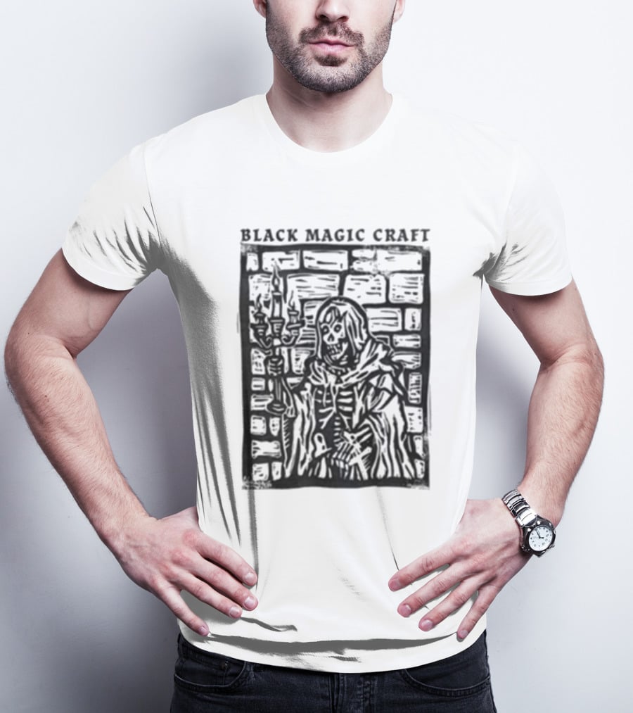 Black Magic Craft Guardians Of The 7th Tower T-Shirt