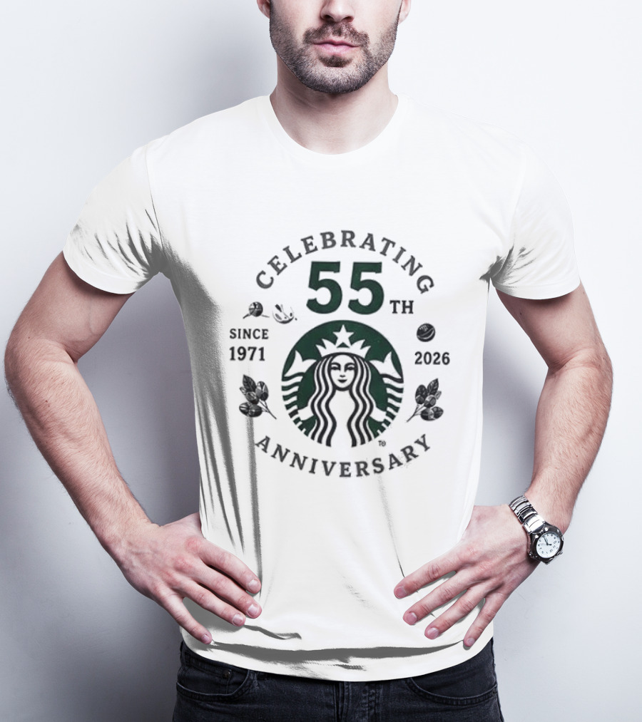 Celebrating 55th Anniversary Since 1971 To 2026 T-Shirt