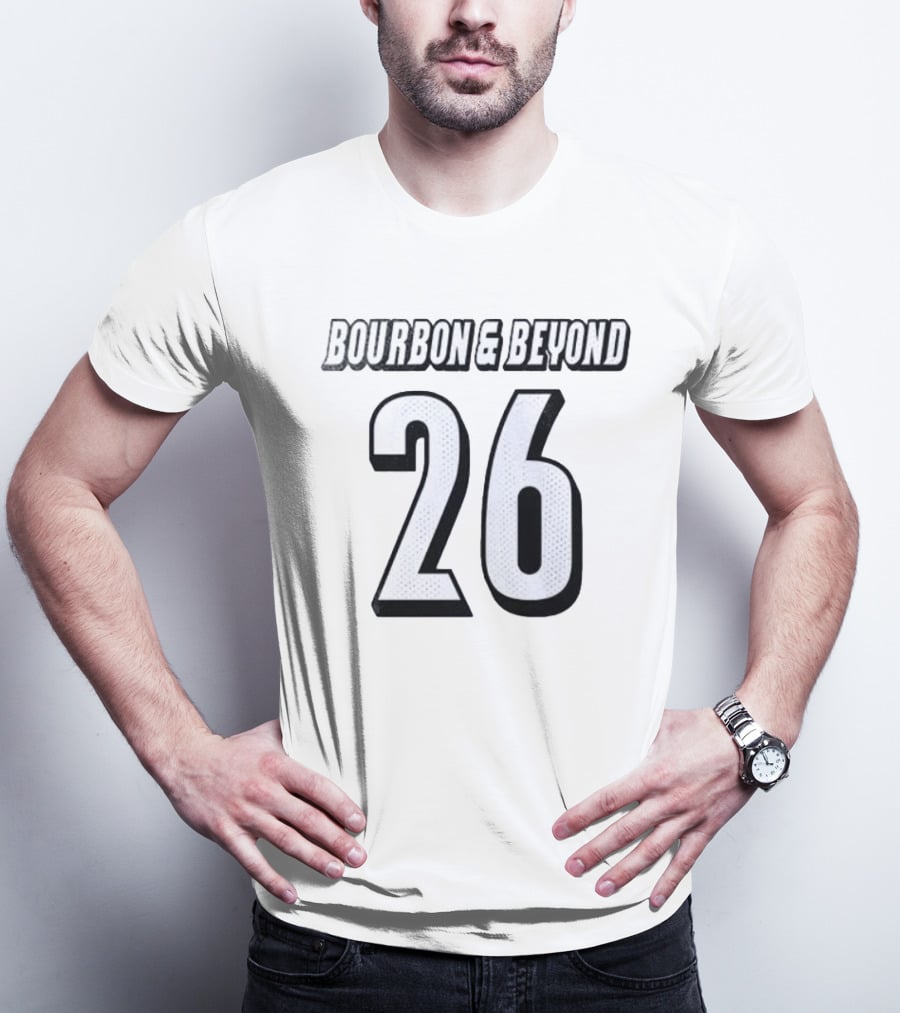 Bourbon And Beyond 26 Louisville Cardinals Name And Number T-Shirt