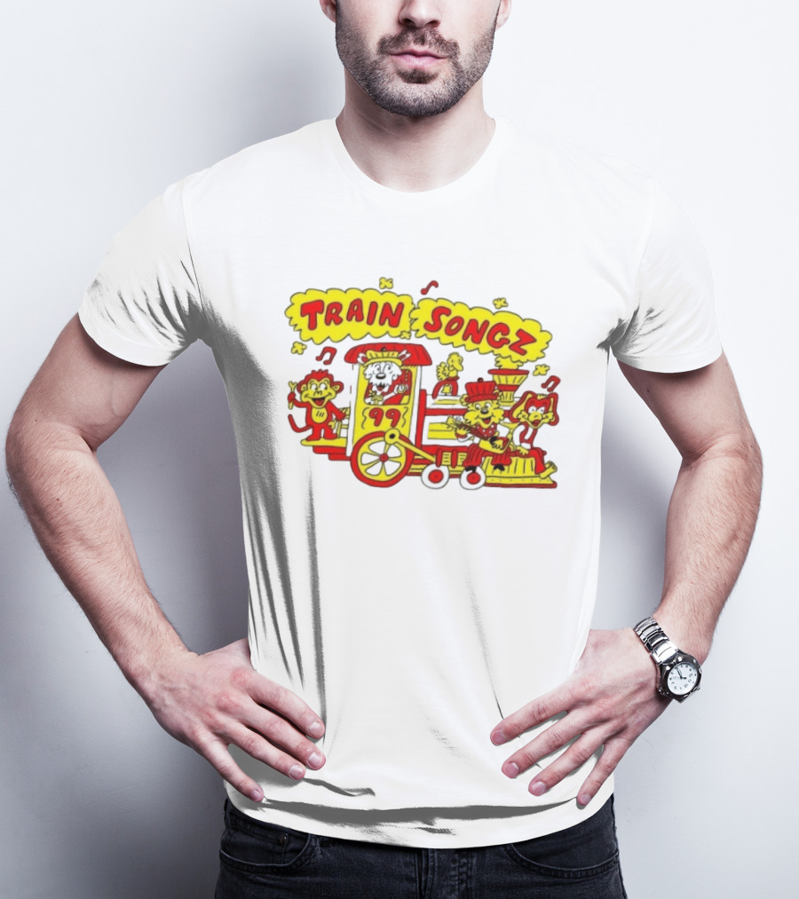 Train Songz 99 Musical Cartoon Animal Band Fun Adventure T-Shirt