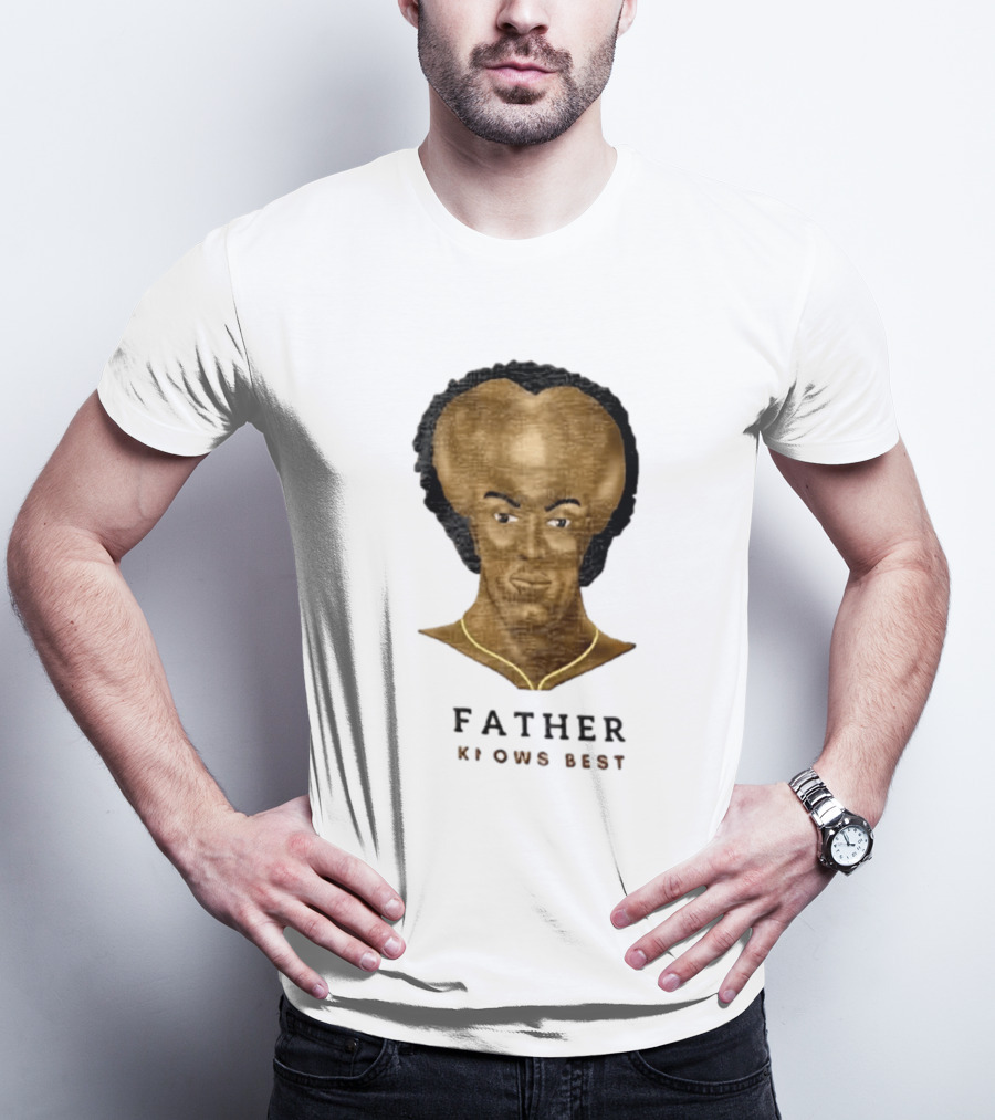 Father Knows Best Yakub Large Heart Shaped Brain T-Shirt